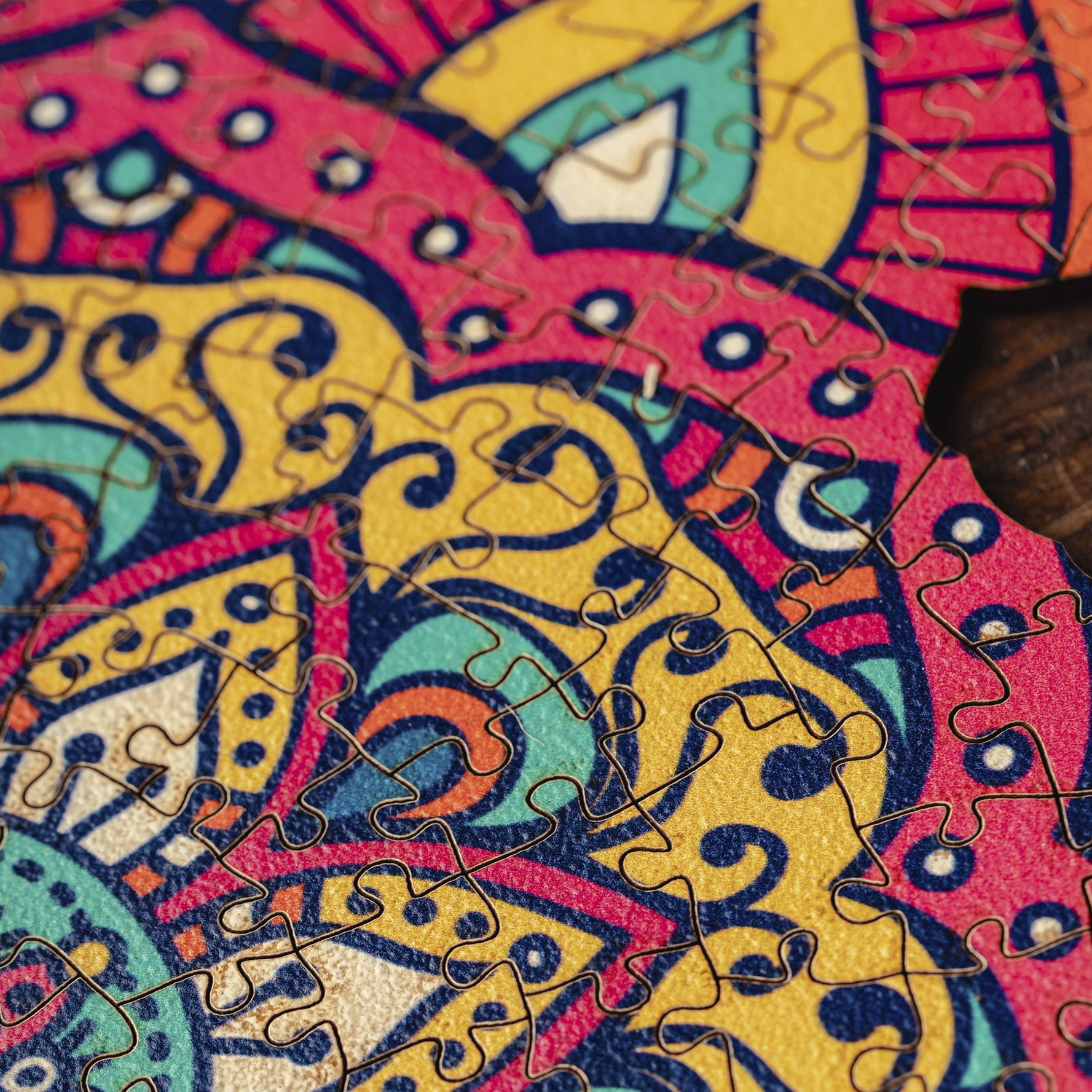 Mandala Trebol Bleu/mandala azul – Madrilab