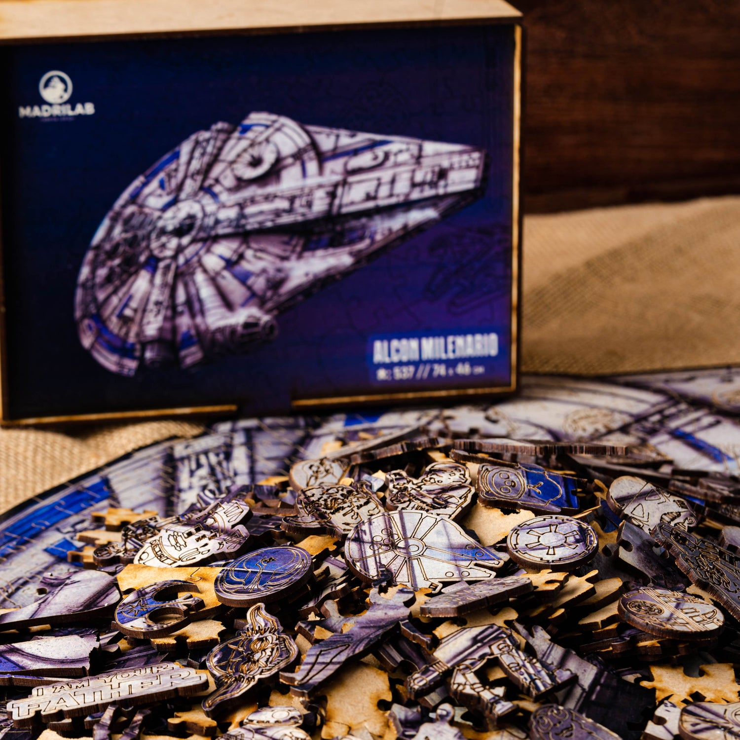 Millennium falcon/ Halcon milenario – Madrilab